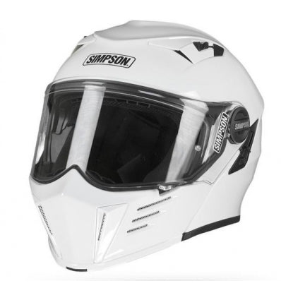 Simpson Mod Bandit - White – Choppahead