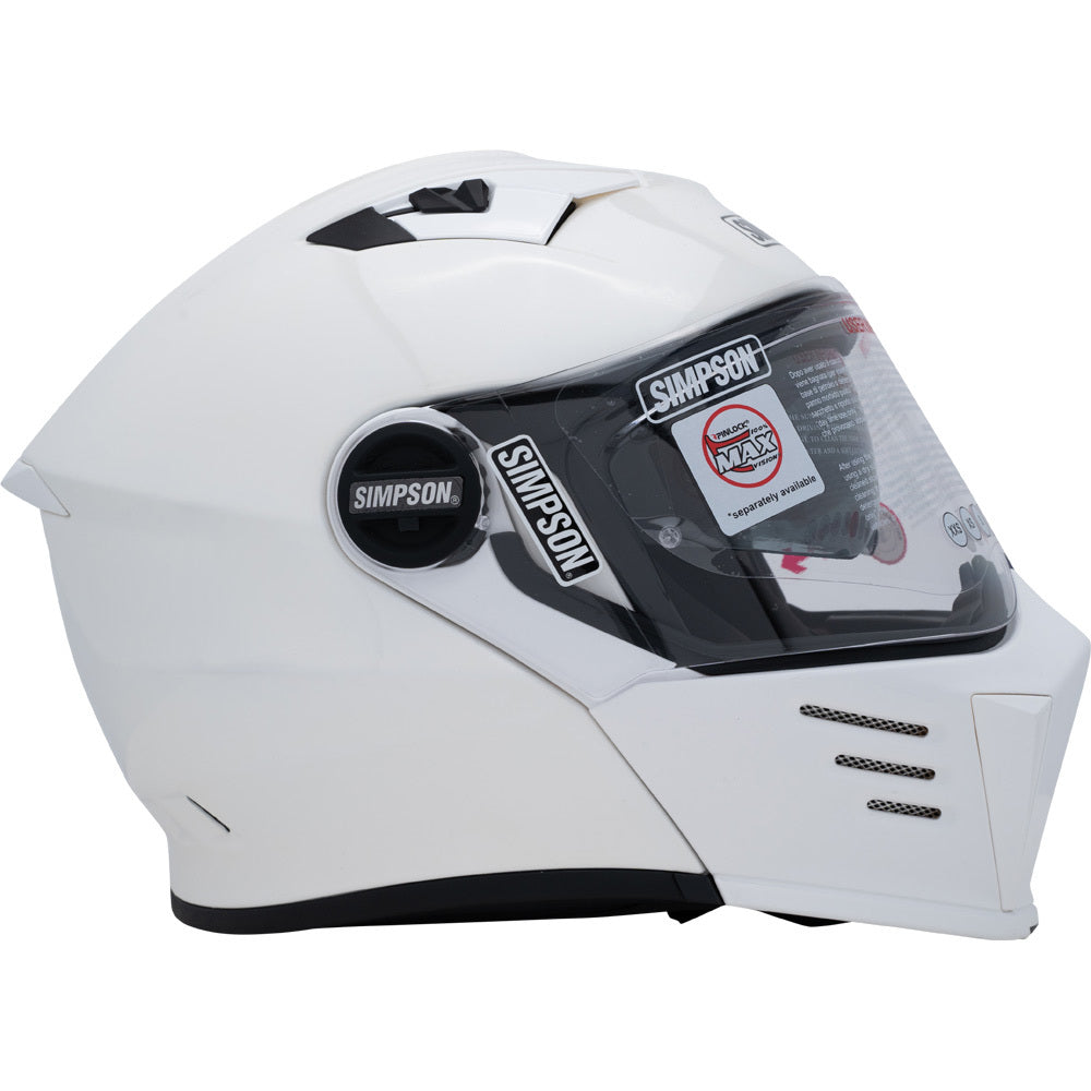 Simpson Mod Bandit - White – Choppahead