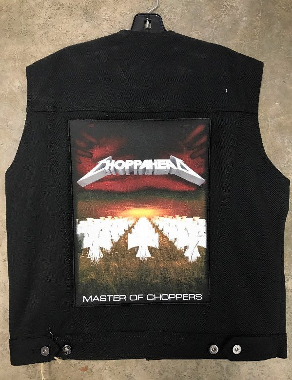 Choppahead "Master of Choppers" - Large Back Patch (11x14)