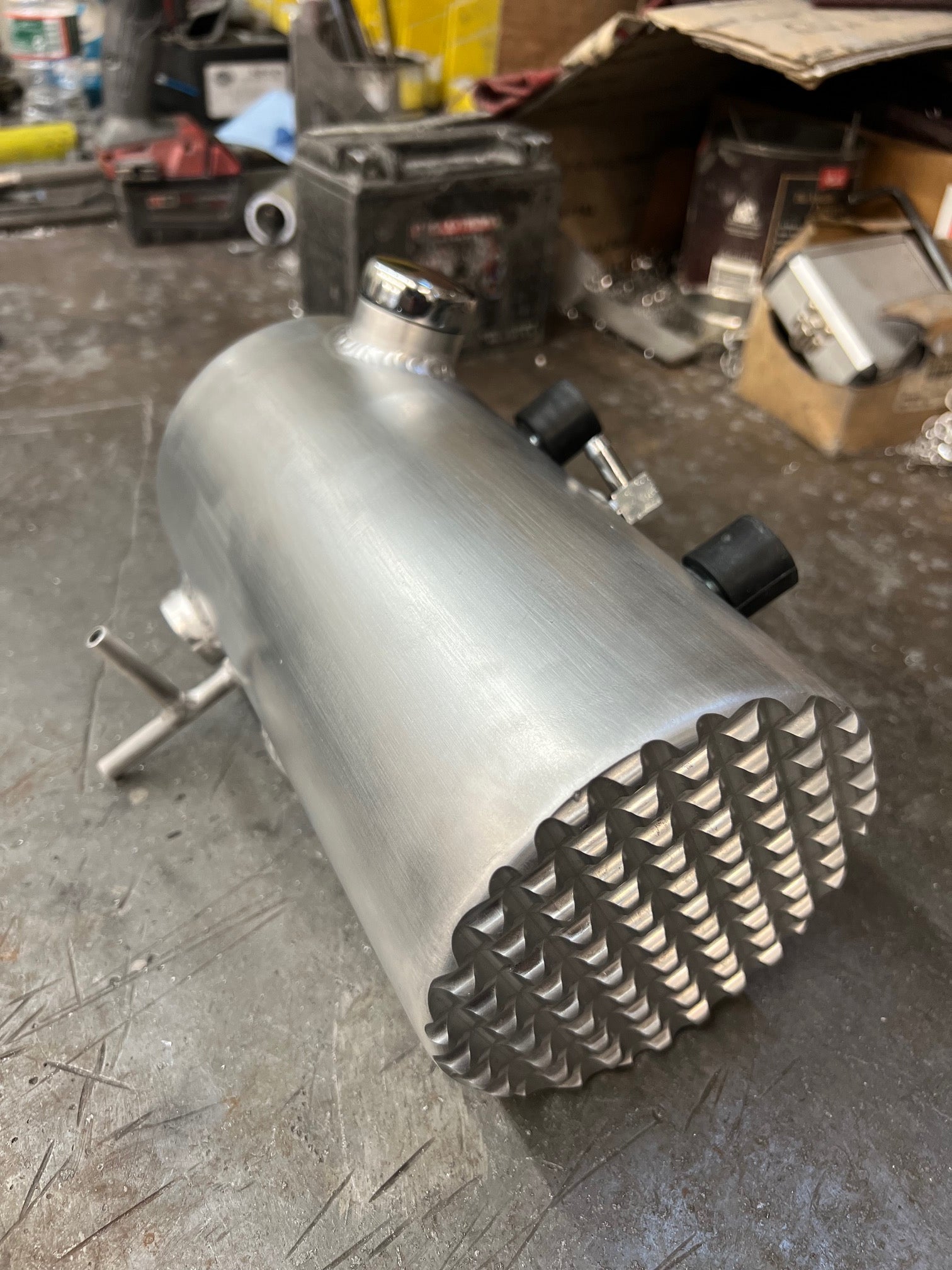 Choppahead Britsh Oil Tank - Tenderizer Ends