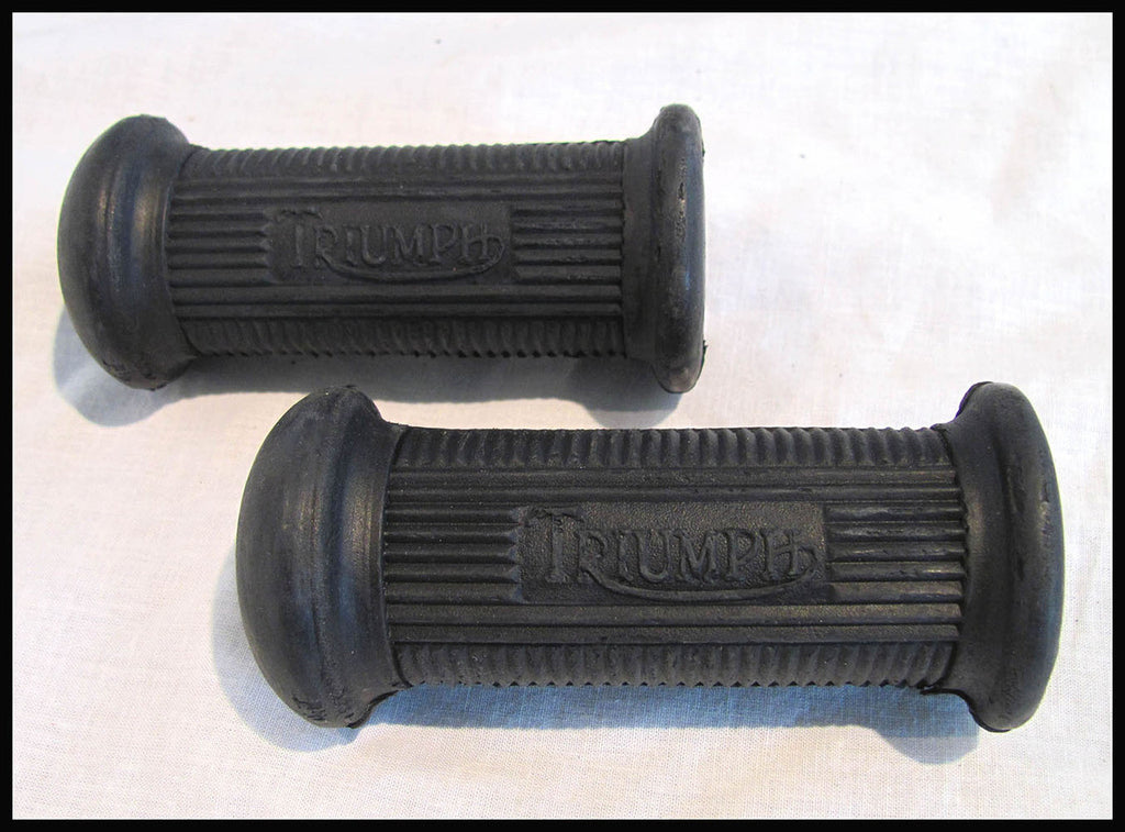 TRIUMPH FRONT FOOTREST RUBBER SET – Choppahead